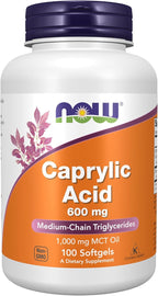 Now Foods caprylic acid softgels