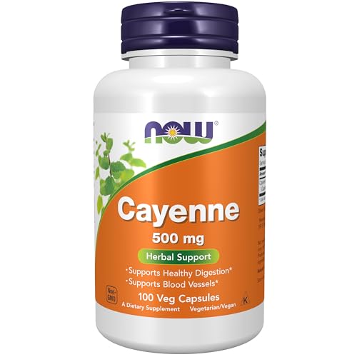 NOW Foods cayenne herbal capsules