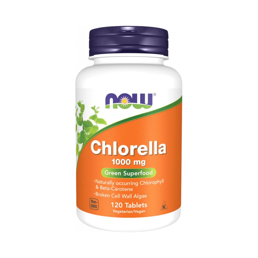NOW Foods chlorella supplement for vitality