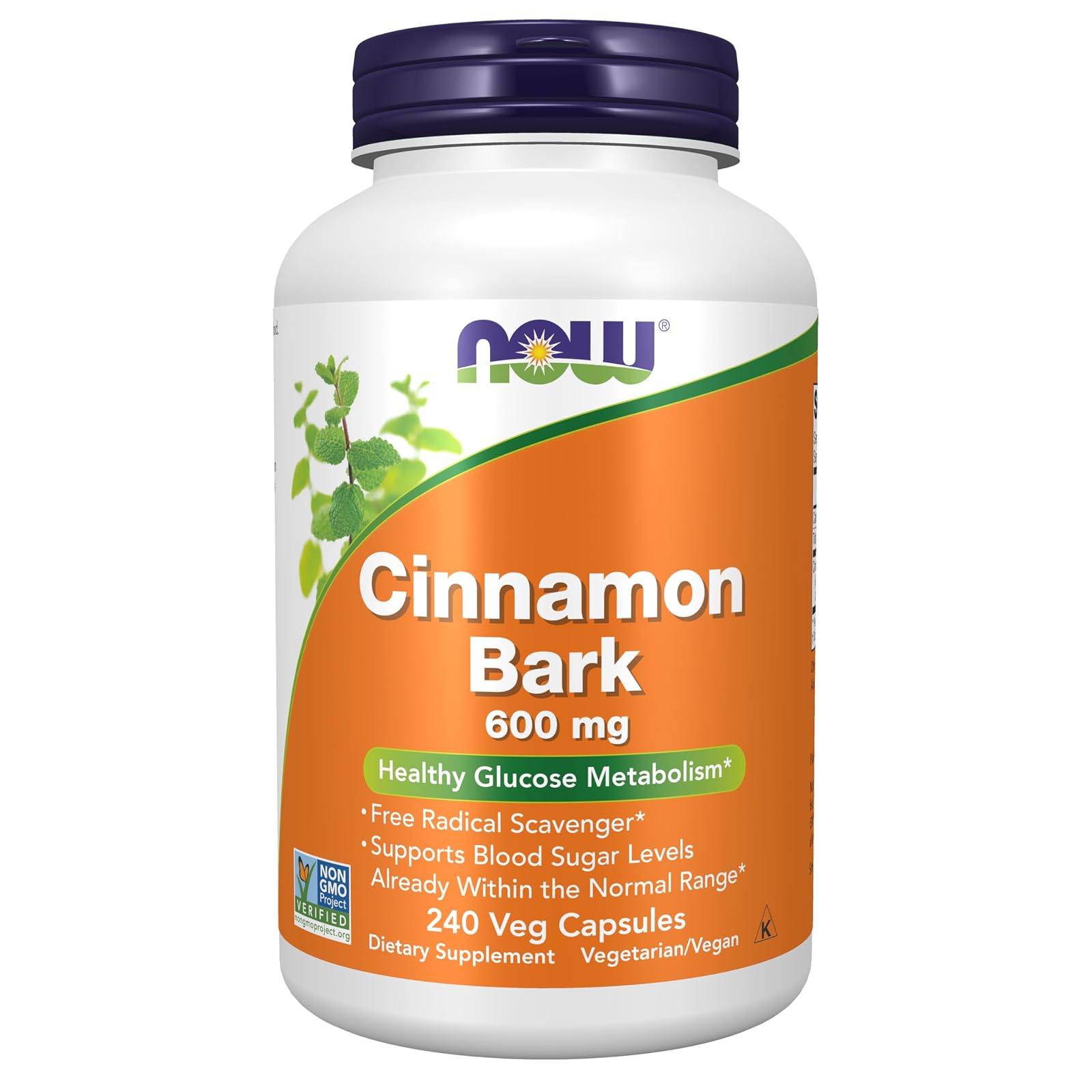 NOW Foods cinnamon bark capsules