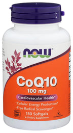 NOW Foods CoQ10 100 mg softgels