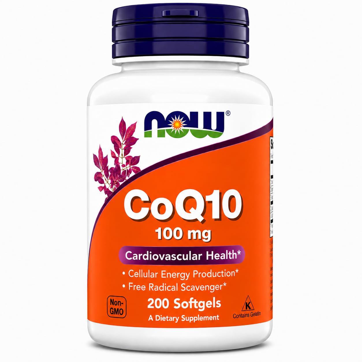 NOW Foods CoQ10 100 mg softgels