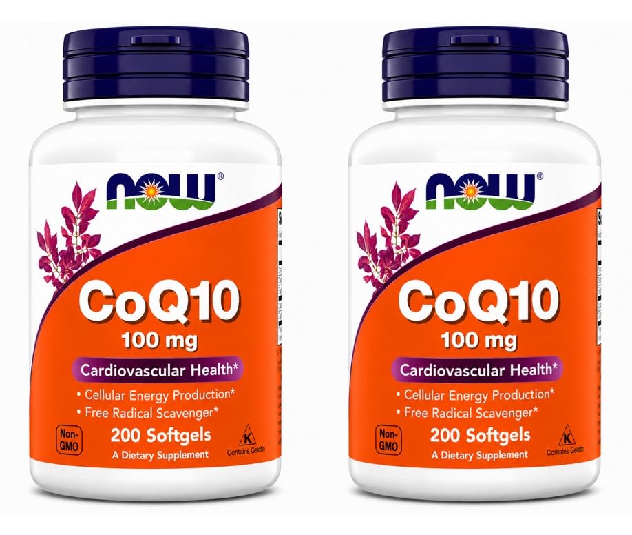 NOW Foods CoQ10 100 mg softgels