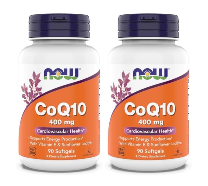 NOW Foods CoQ10 400 mg softgels