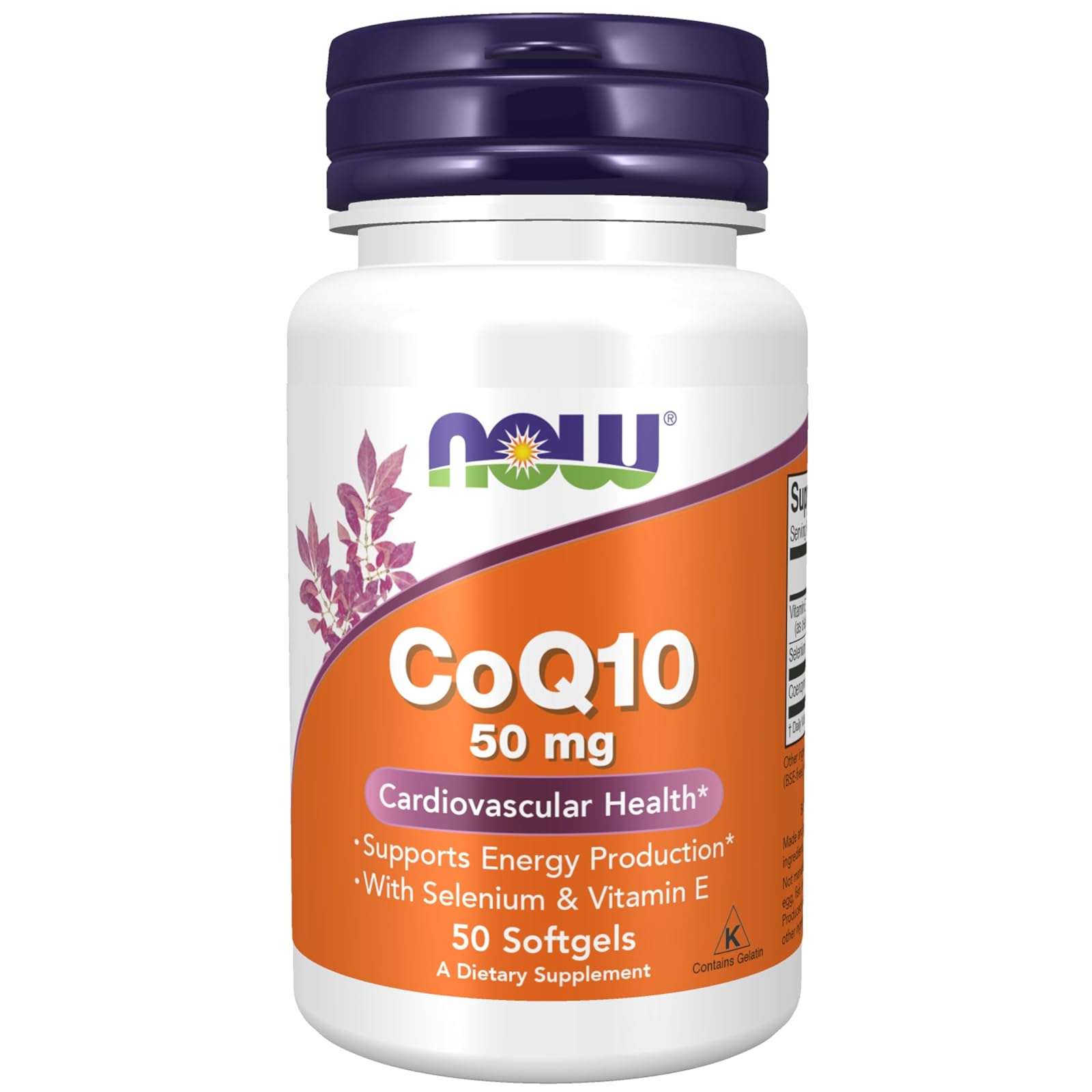 NOW Foods CoQ10 50 mg softgels