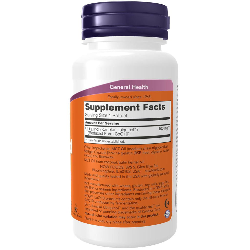 NOW Foods coq10 energy support