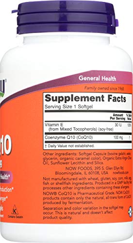NOW Foods CoQ10 for cellular energy