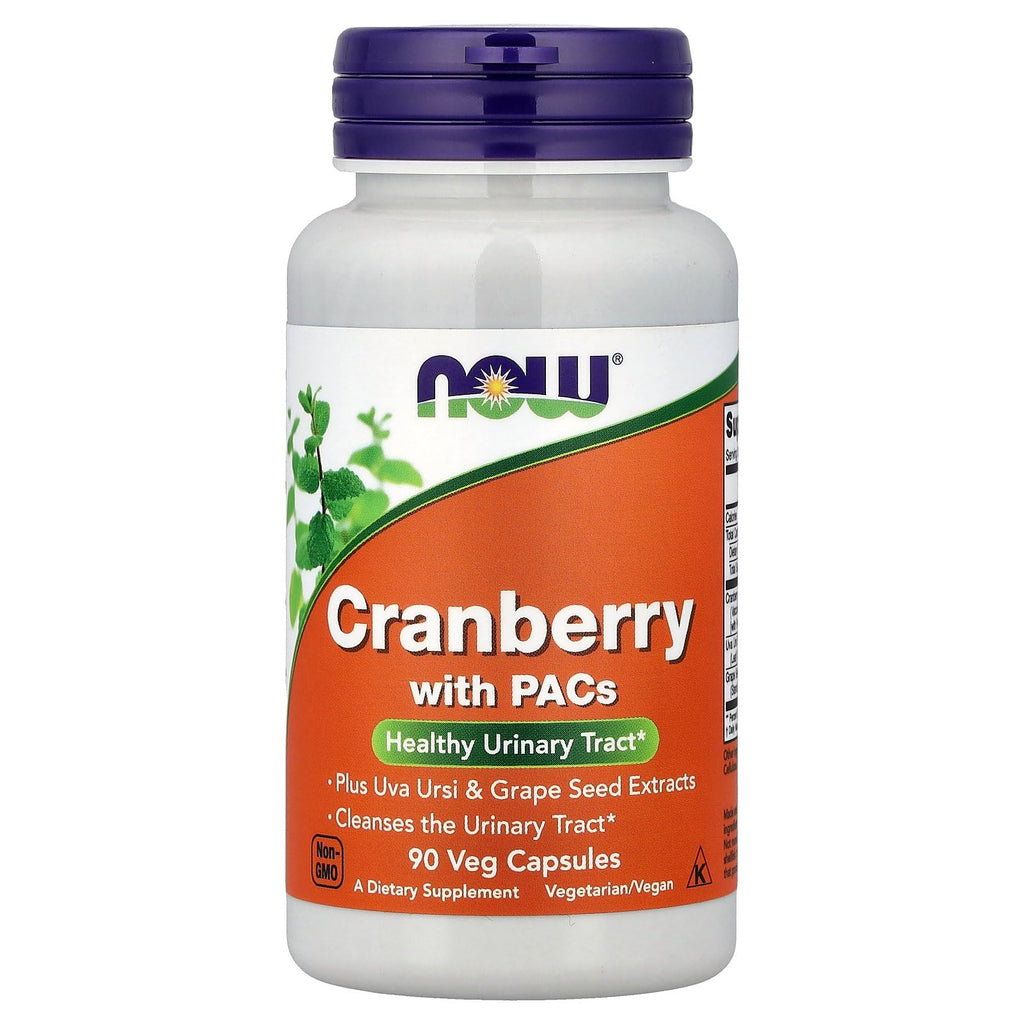 NOW Foods cranberry capsules for urinary health
