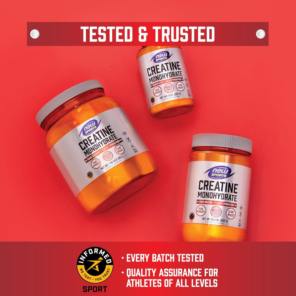 NOW Foods creatine for strength training
