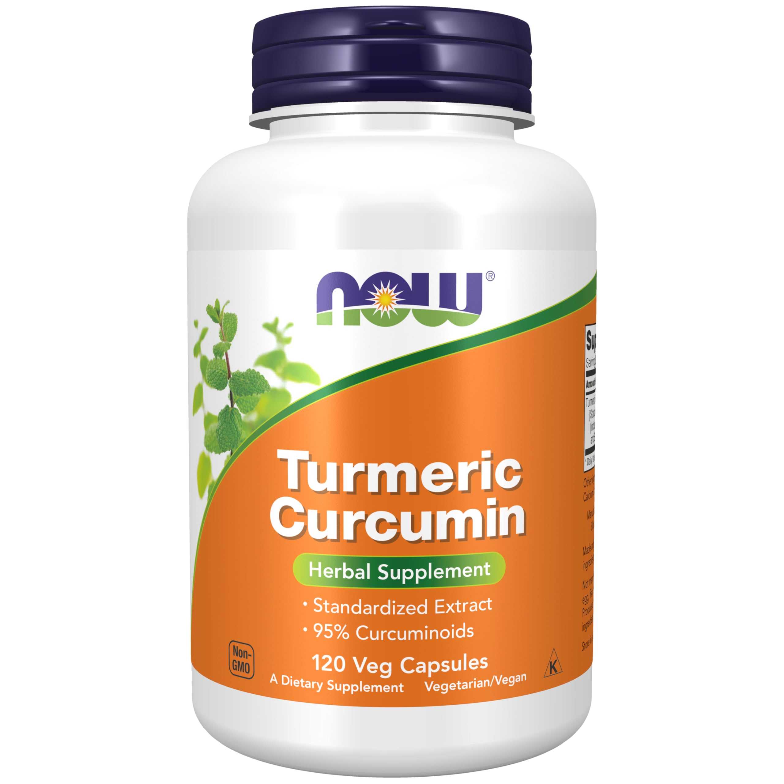 NOW Foods curcumin supplement capsules