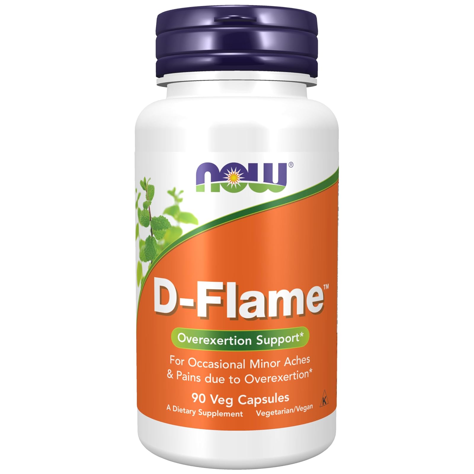 NOW Foods D-Flame turmeric capsules