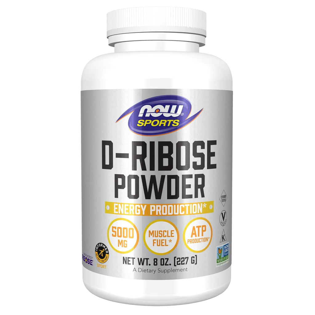 NOW Foods D-Ribose Powder for energy