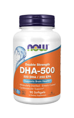 NOW Foods DHA 500 mg softgels
