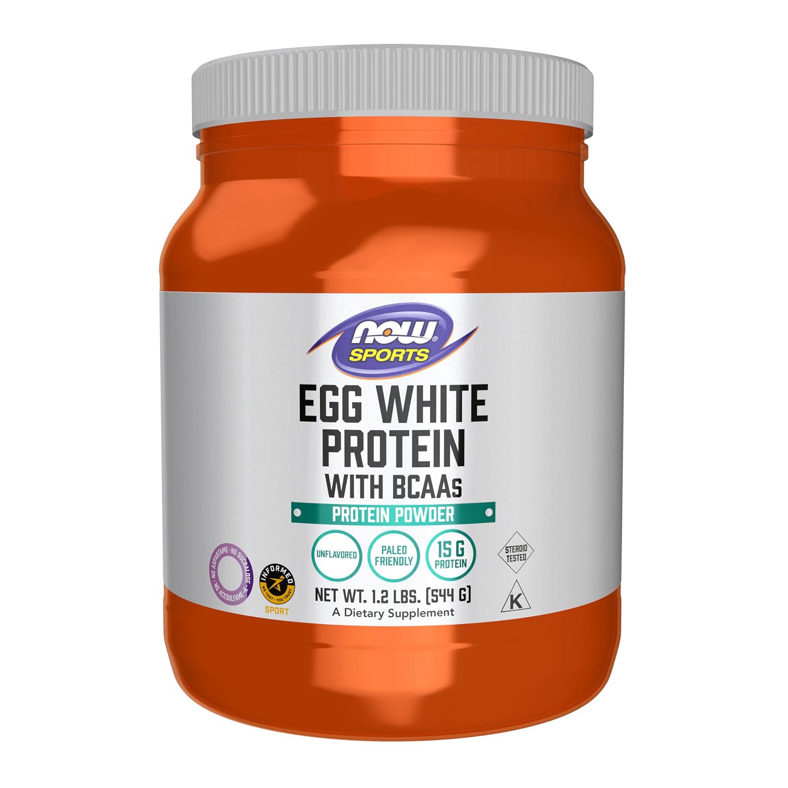 NOW Foods egg white protein powder