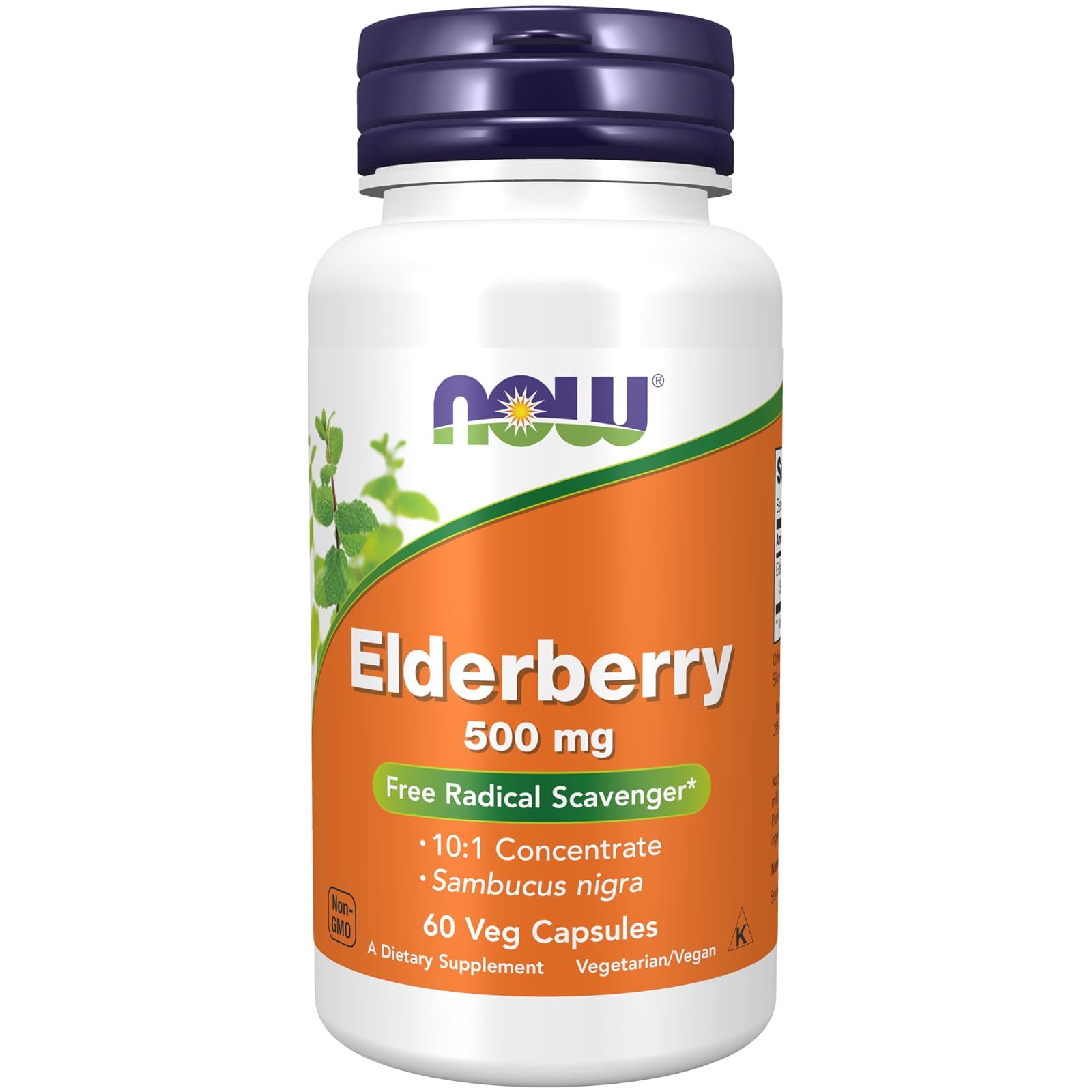 NOW Foods elderberry capsules for immunity