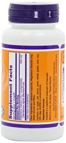 Now Foods elderberry for cold season