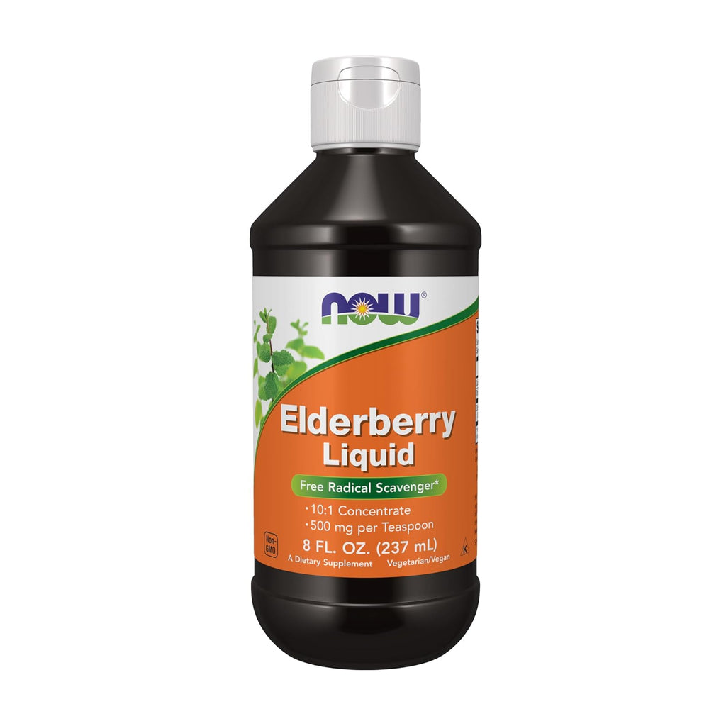 NOW Foods elderberry liquid for immunity