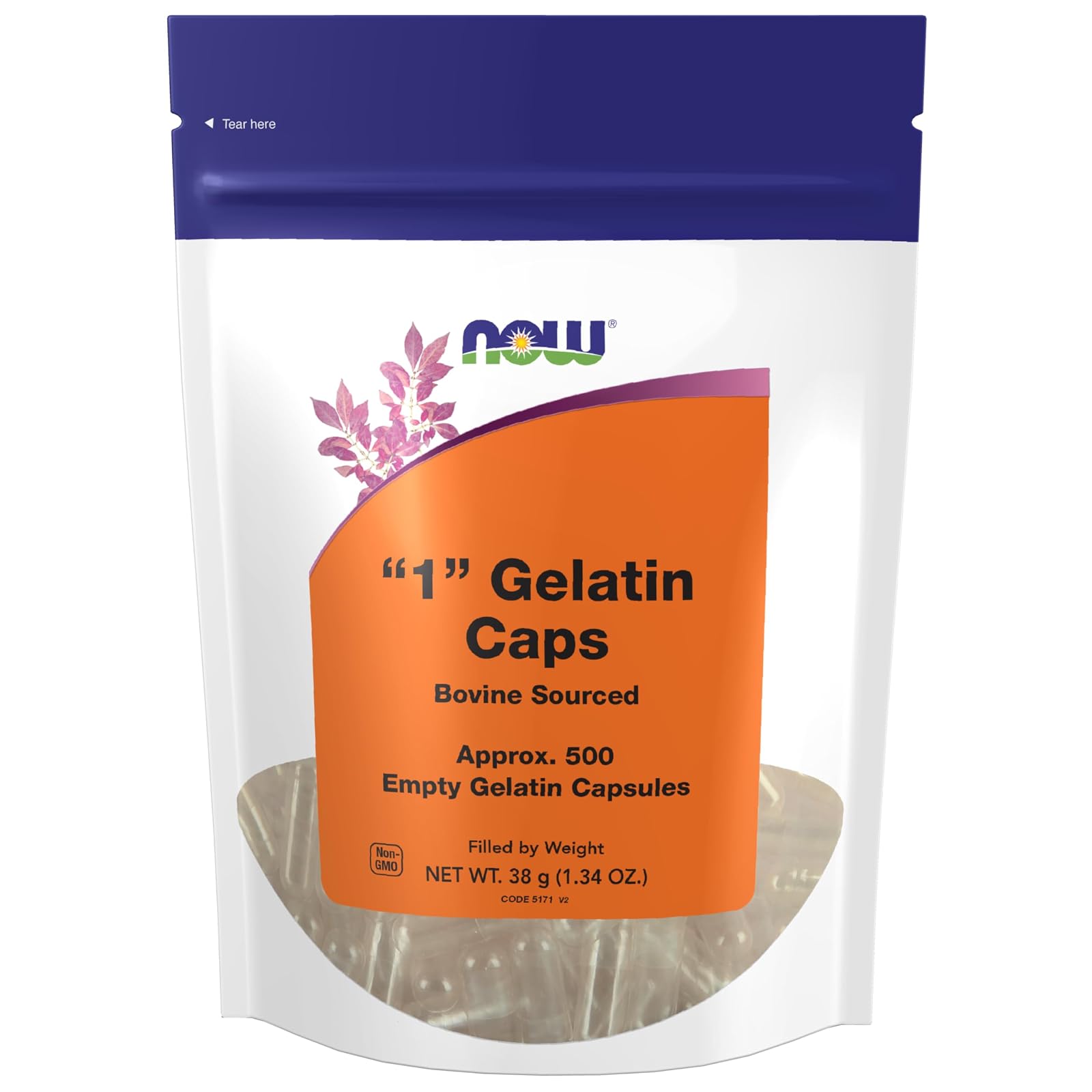 NOW Foods empty gelatin capsules