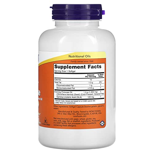 Now Foods evening primrose capsules