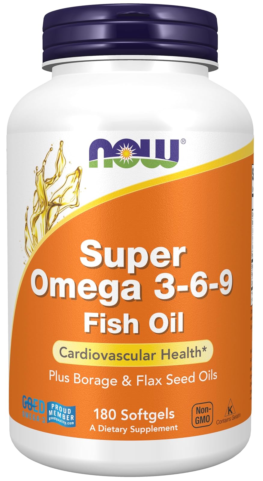 NOW Foods fish oil softgels