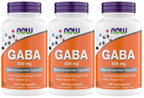 NOW Foods GABA 500 mg capsules