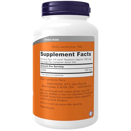 NOW Foods gaba supplement benefits