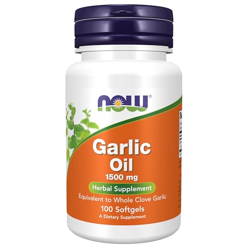 NOW Foods garlic oil supplements