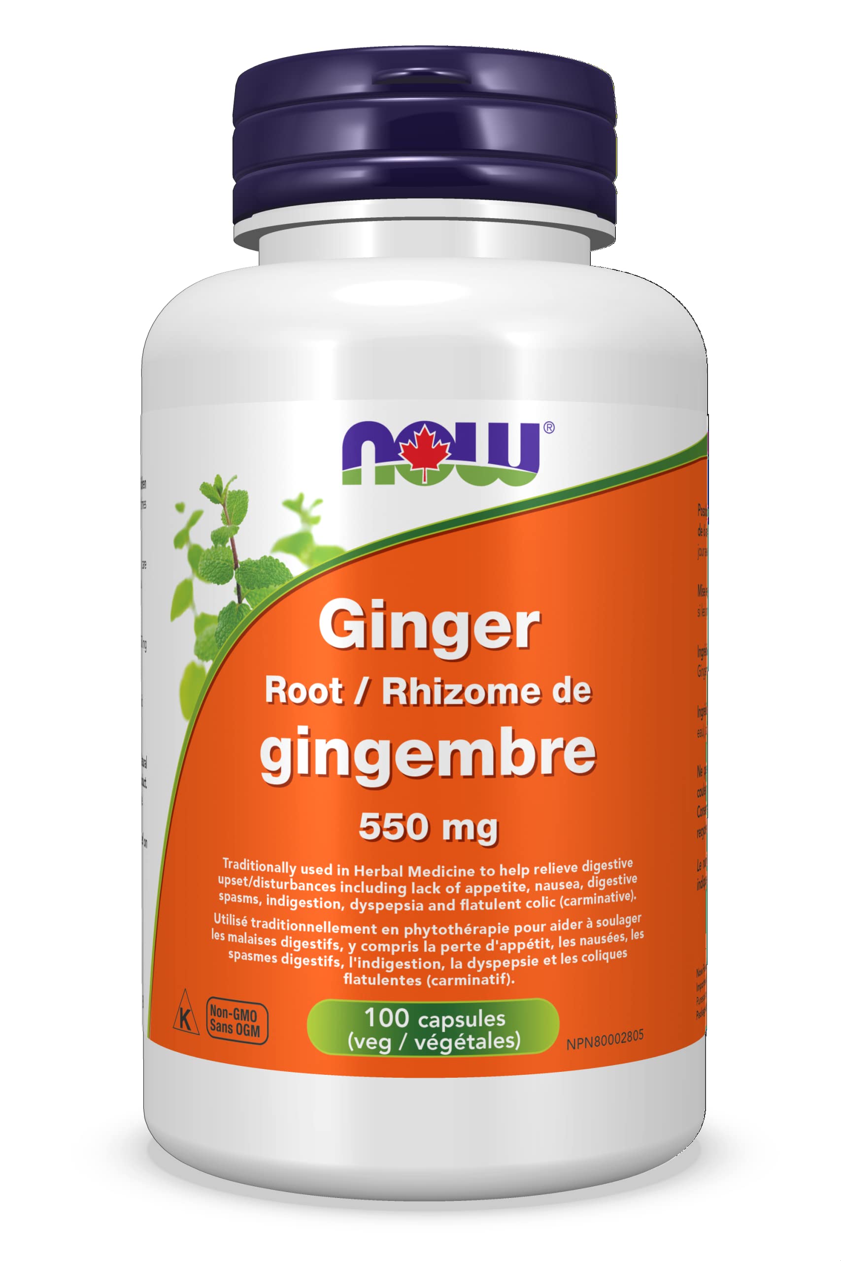 Now Foods ginger root capsules