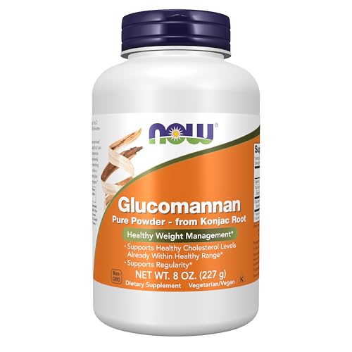 NOW Foods glucomannan powder for appetite support