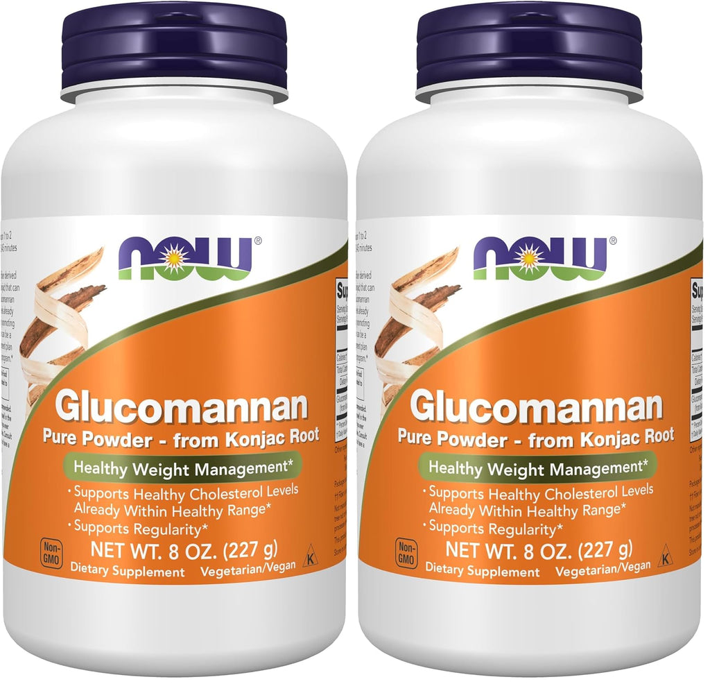NOW Foods glucomannan powder for appetite support