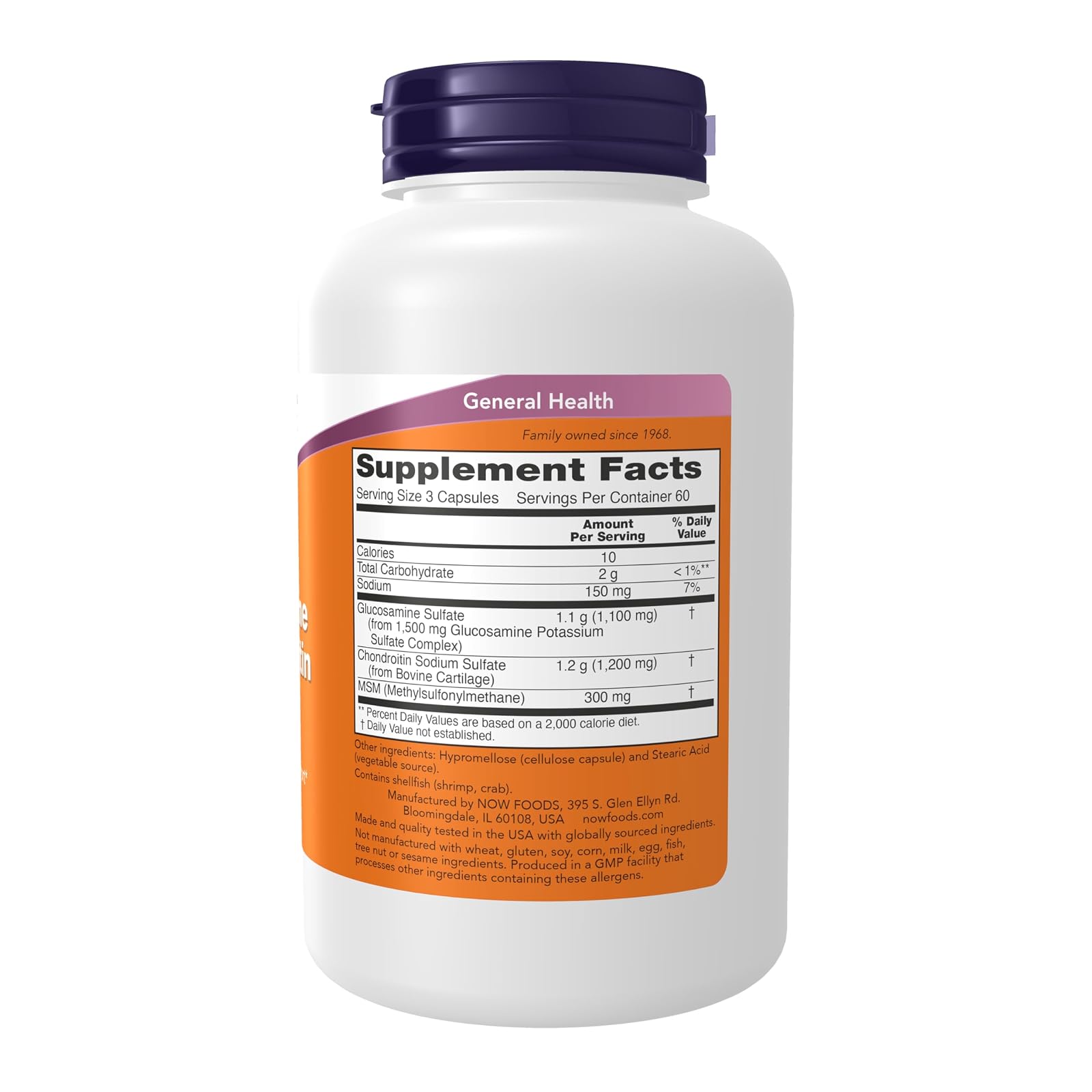 NOW Foods glucosamine for joint health