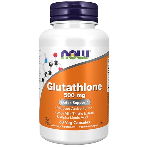 NOW Foods glutathione 500 mg capsules