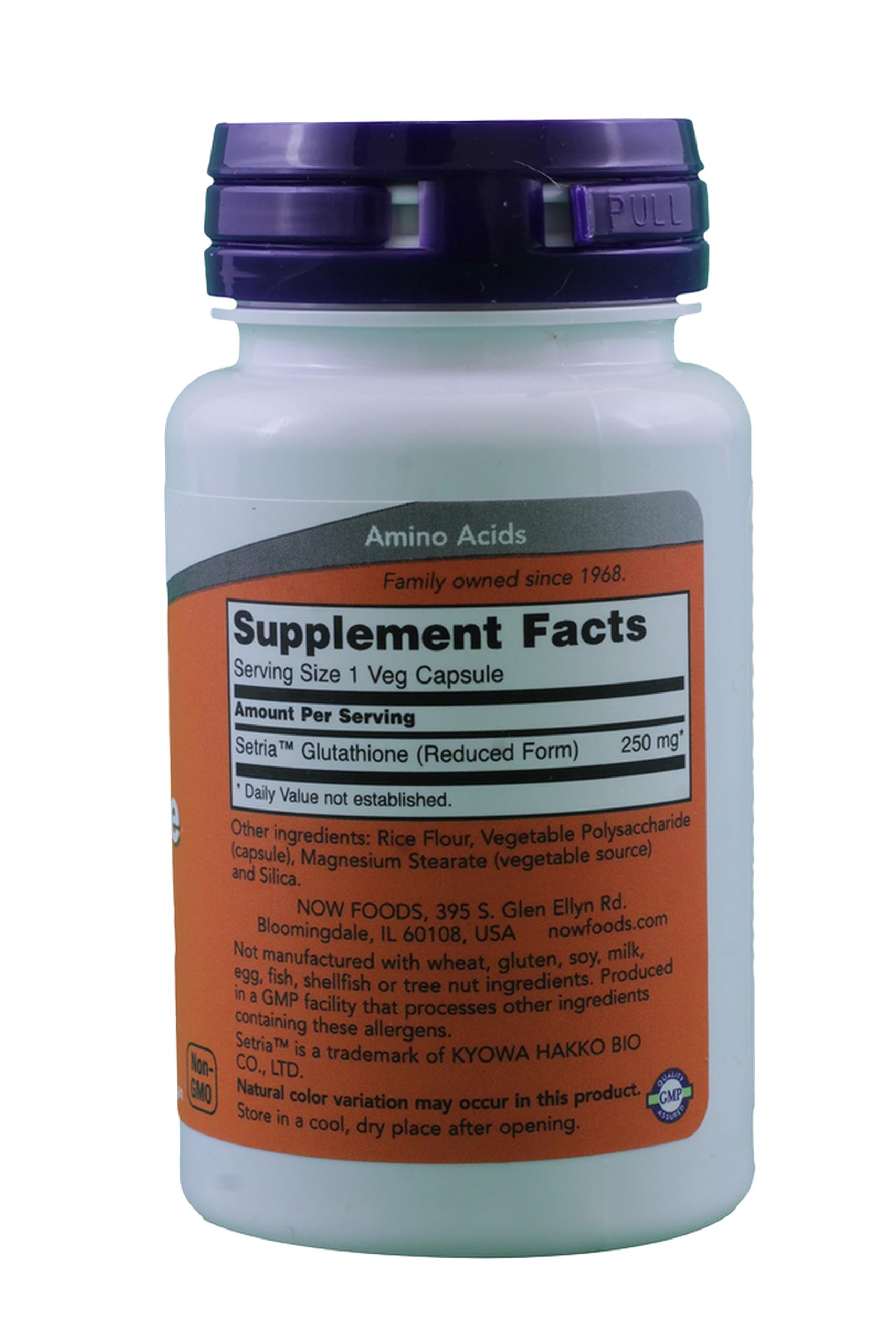 NOW Foods glutathione antioxidant support