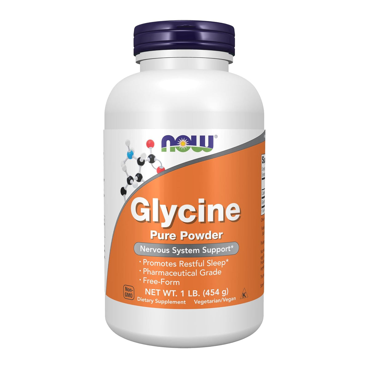 NOW Foods glycine pure powder supplement