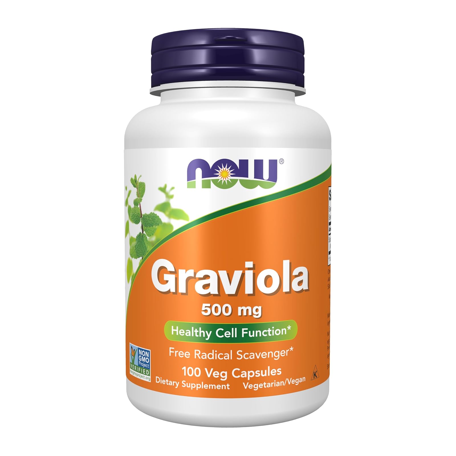 NOW Foods Graviola 500 mg capsules