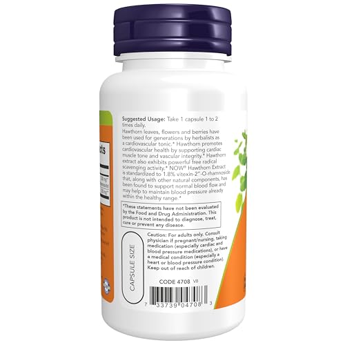 NOW Foods hawthorn extract benefits