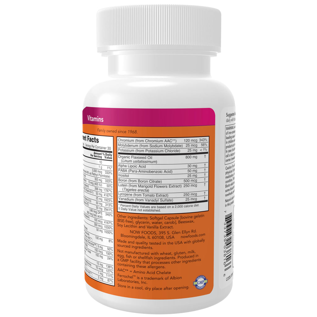 NOW Foods health support softgels