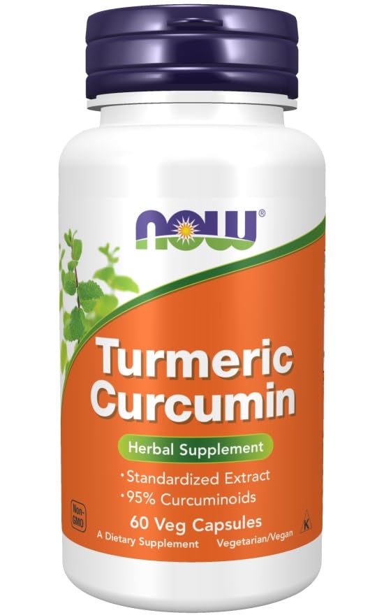 NOW Foods herbal curcumin supplement