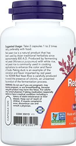 Now Foods herbal red yeast rice
