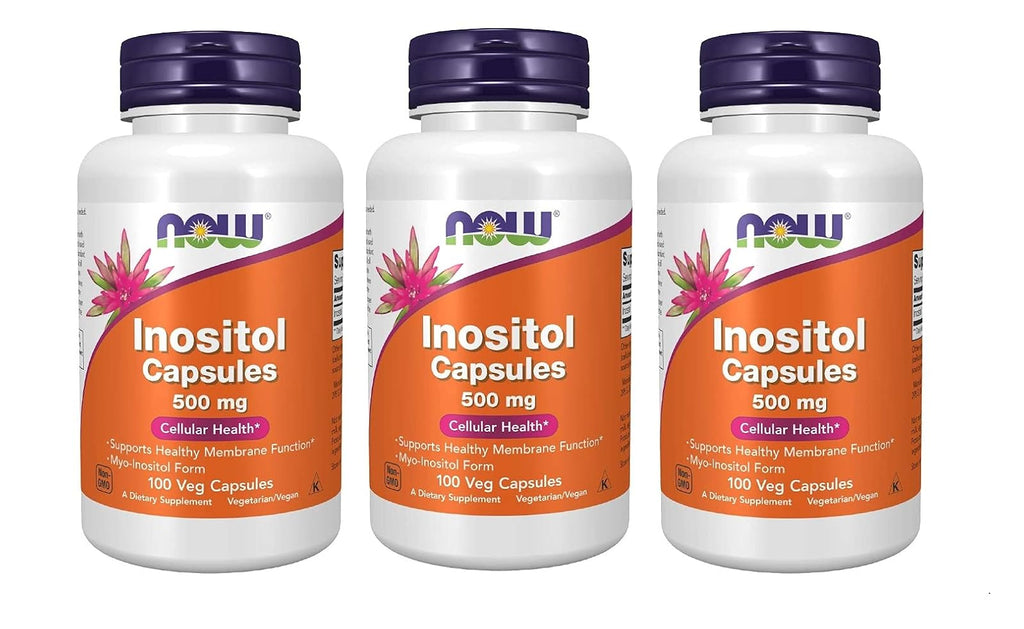 NOW Foods Inositol 500 mg capsules