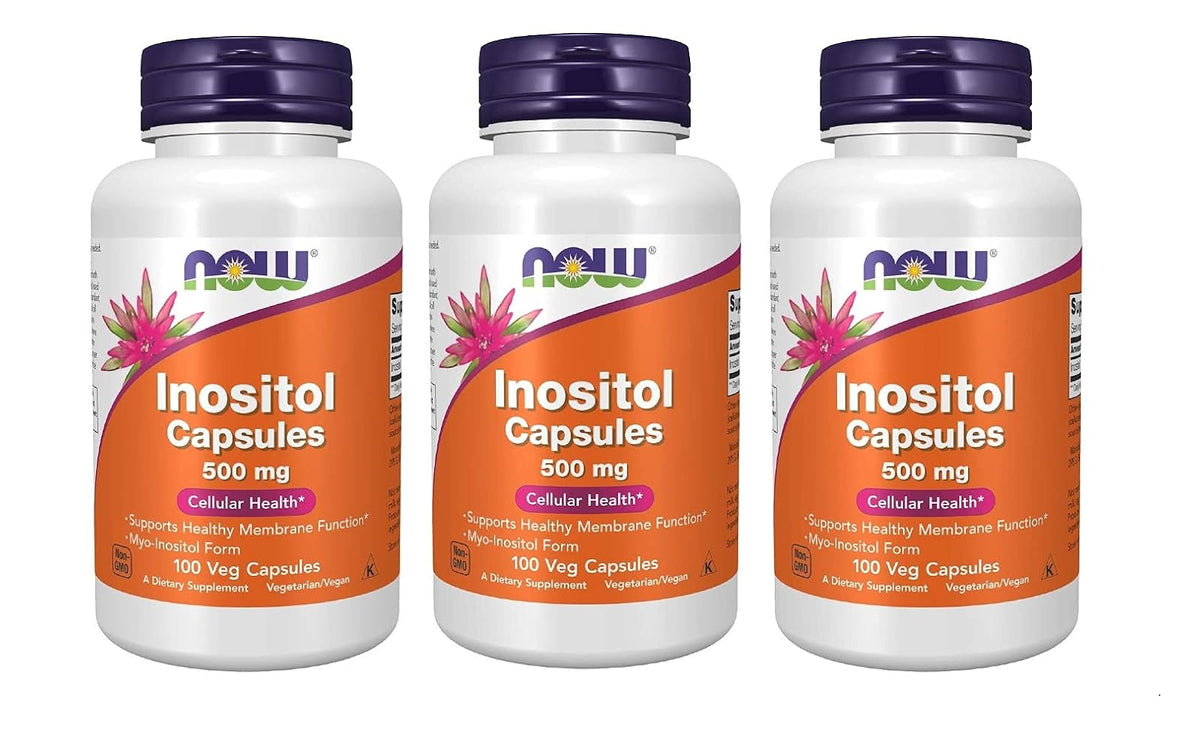NOW Foods Inositol 500 mg capsules
