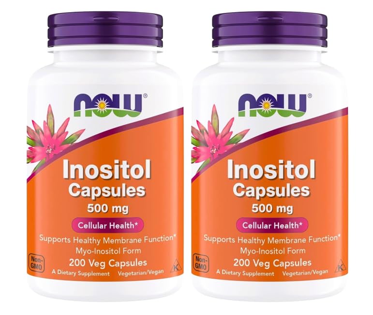 NOW Foods Inositol 500 mg capsules