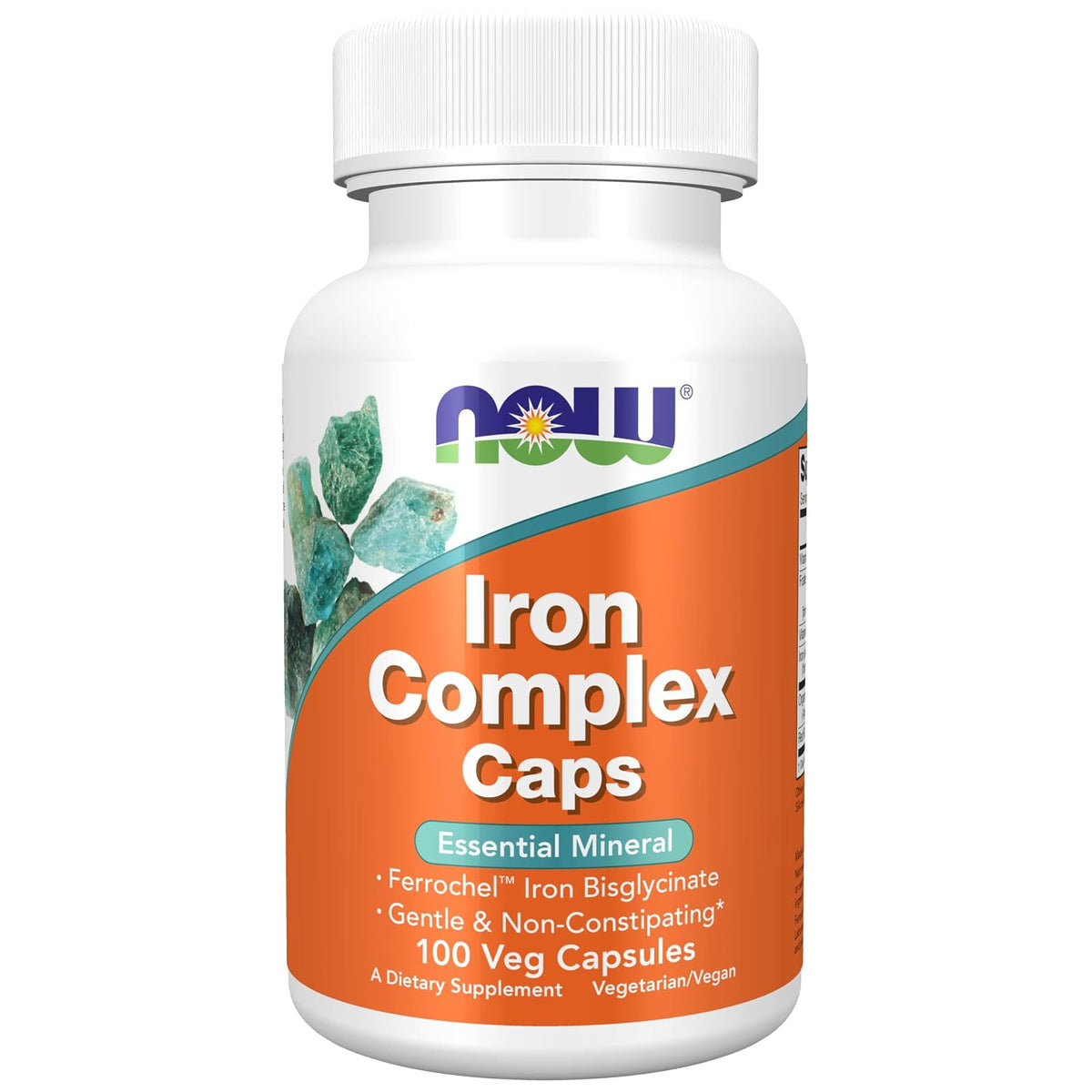 NOW Foods Iron Complex capsules
