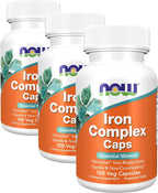 NOW Foods Iron Complex capsules