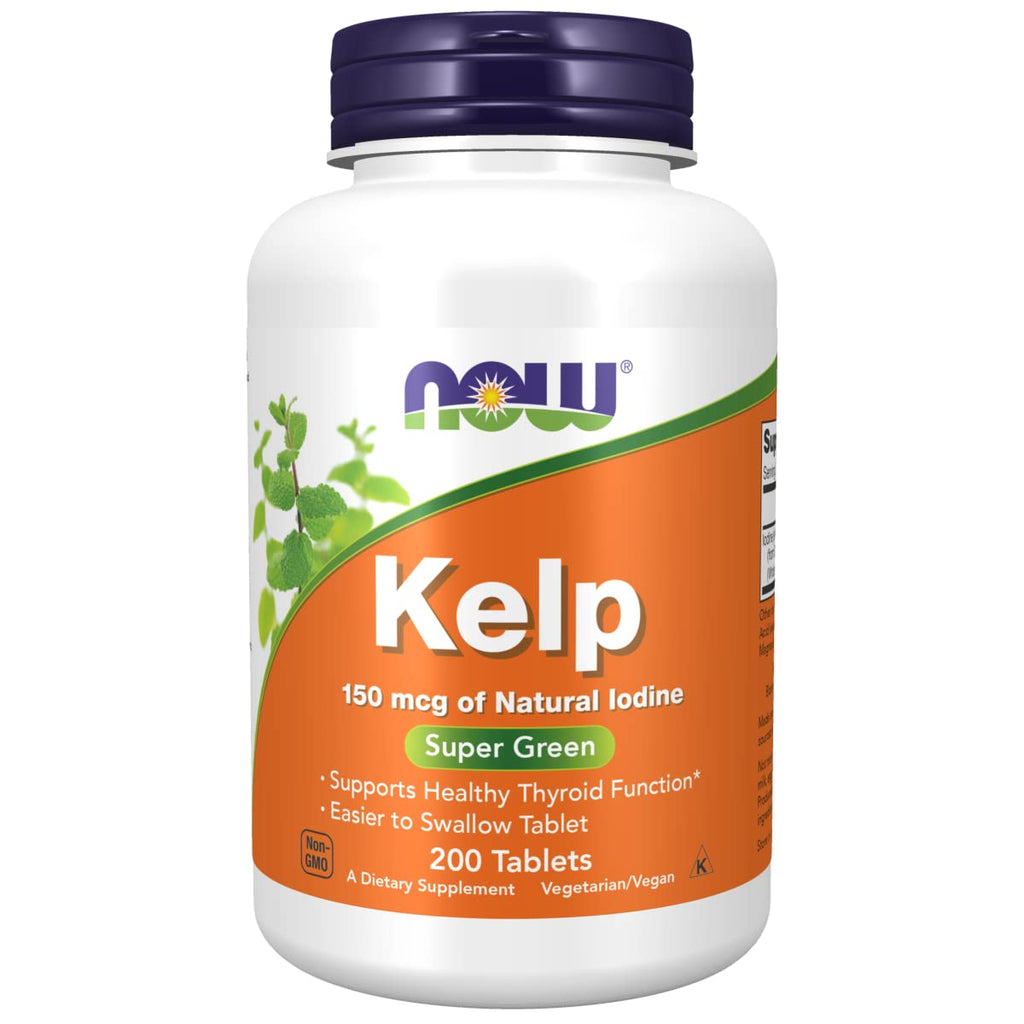 Now Foods Kelp iodine supplement