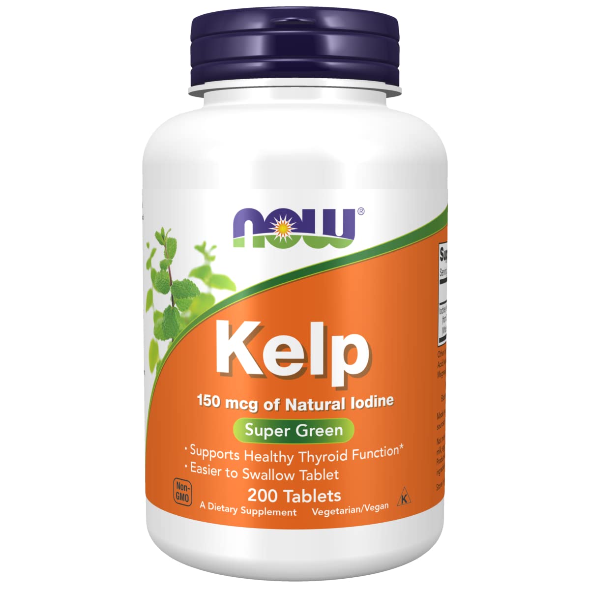 Now Foods Kelp iodine supplement