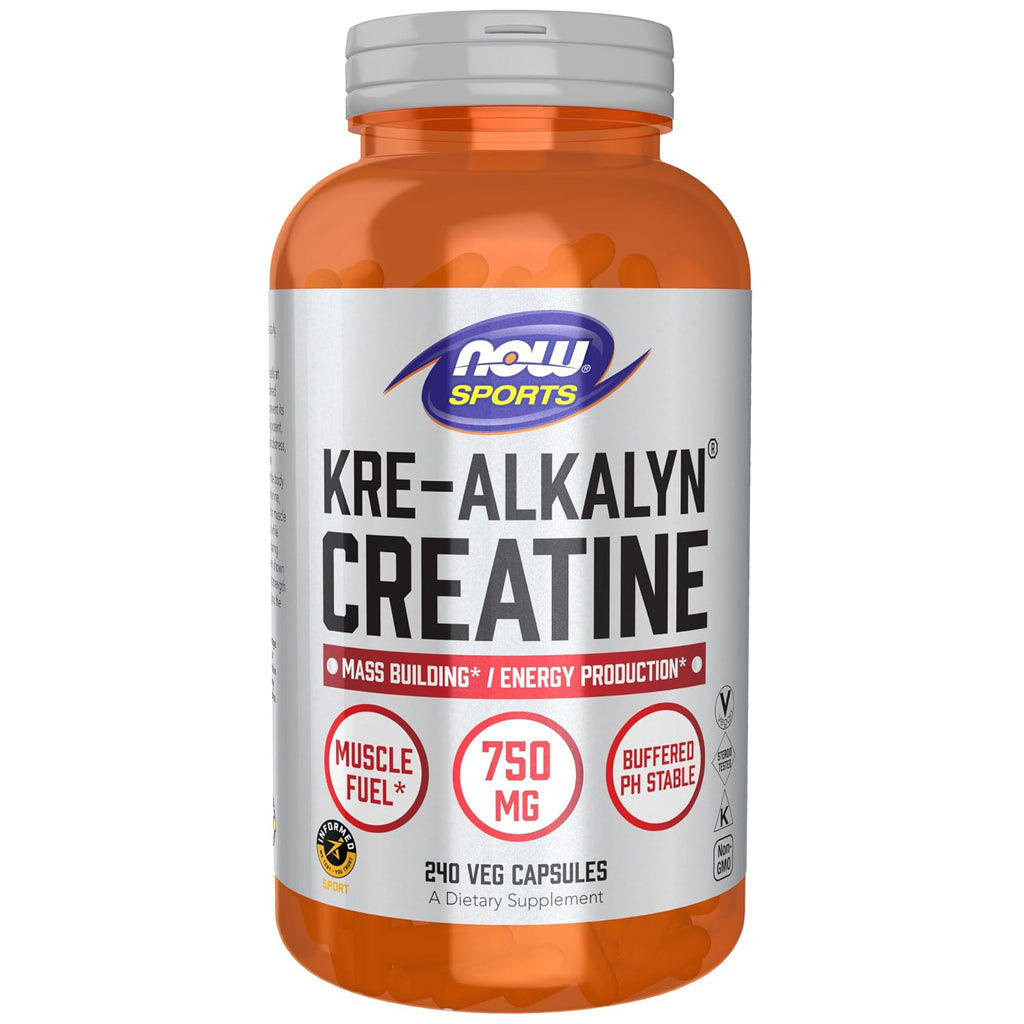 NOW Foods Kre-Alkalyn creatine capsules