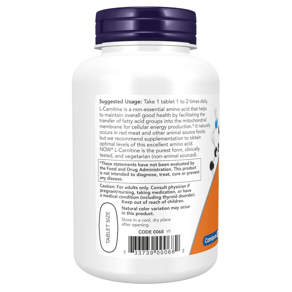 NOW Foods l-carnitine benefits