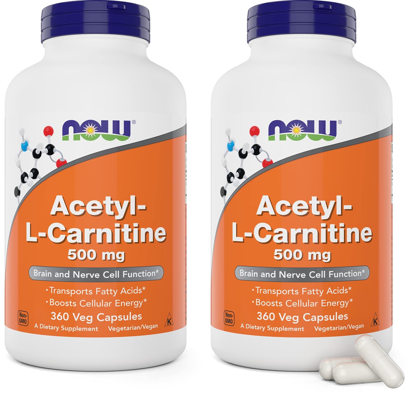 NOW Foods l-carnitine capsules for energy