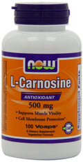 Now Foods L-Carnosine 500 mg VegiCaps